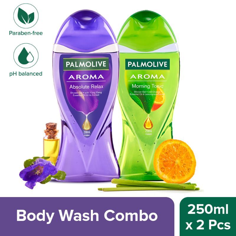 Buy Palmolive Body Wash Aroma Combo - Morning Tonic, Absolute Relax Online