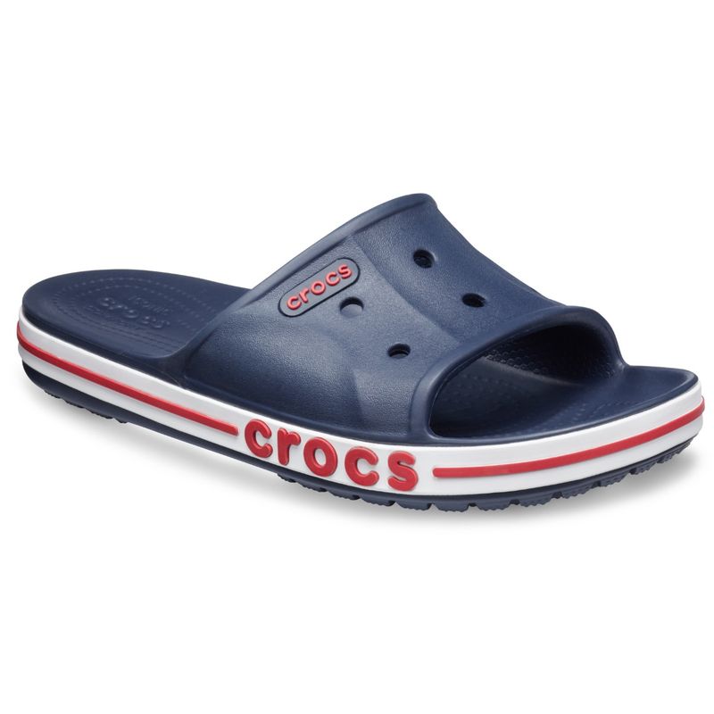 Buy Crocs Bayaband Unisex Blue Sliders Online