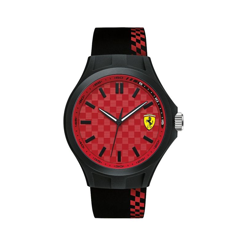 Buy Scuderia Ferrari Pit Crew Quartz Red Round Dial Mens Watch ...