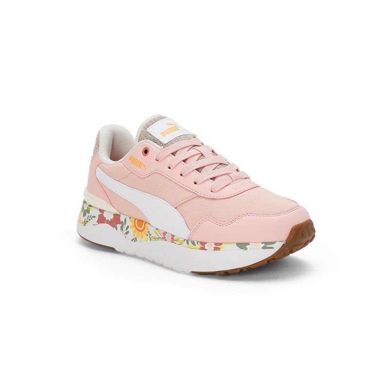 Puma R78 Voyage Wild Garden Womens Pink Sneakers: Buy Puma R78 Voyage ...