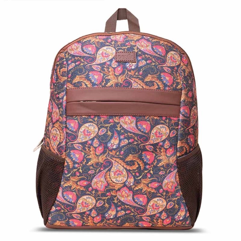 Buy Zouk Paisley Print Classic Backpack Online