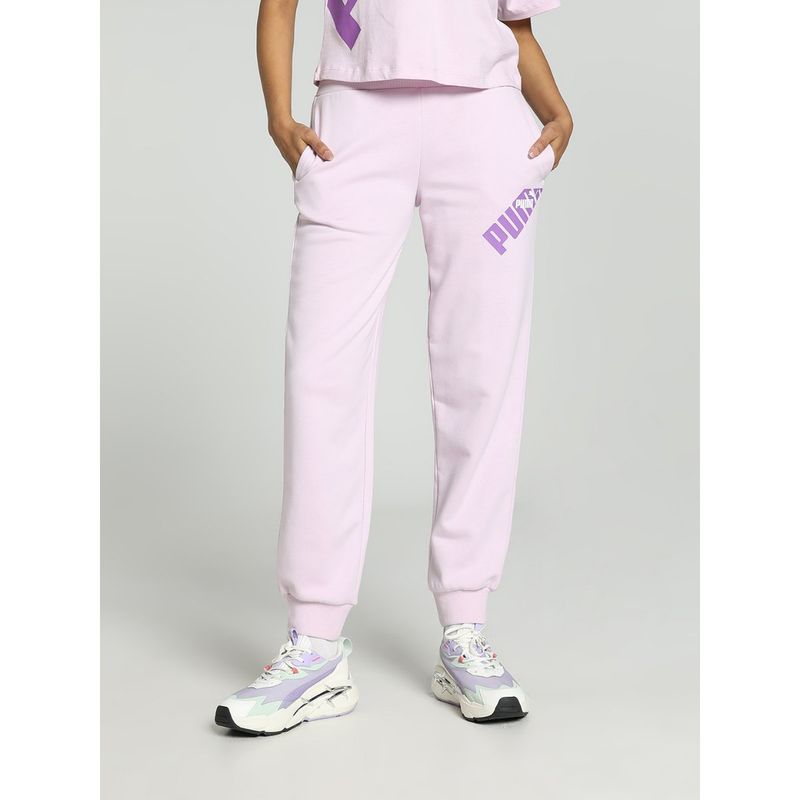 Buy Puma Power Tr Women's Pink Pants Online