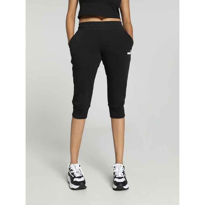 Buy Puma Essentials Capri Tr Women's Black Pants Online