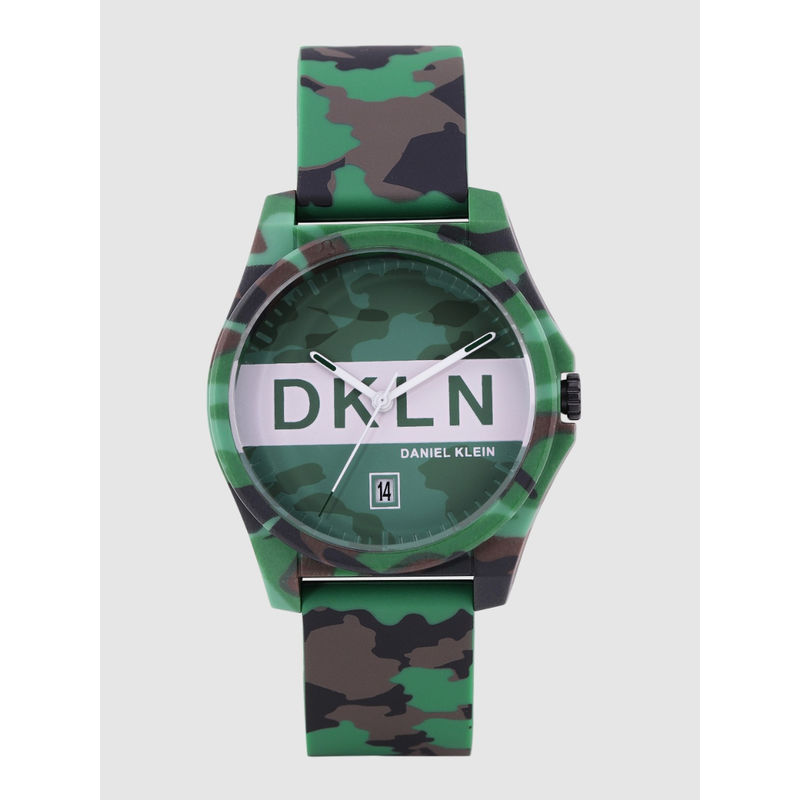 Daniel Klein Green Color Watches For Men (dk.1.12278-10): Buy Daniel ...