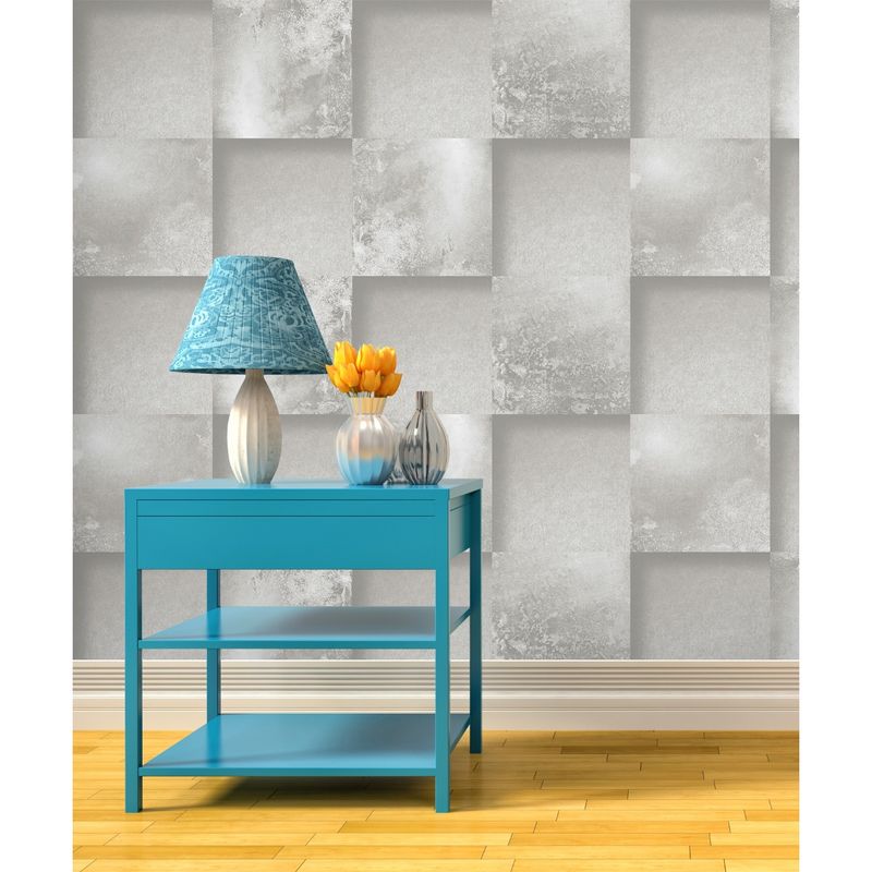 Buy Excel Building Blocks Wallpapers Grey Online