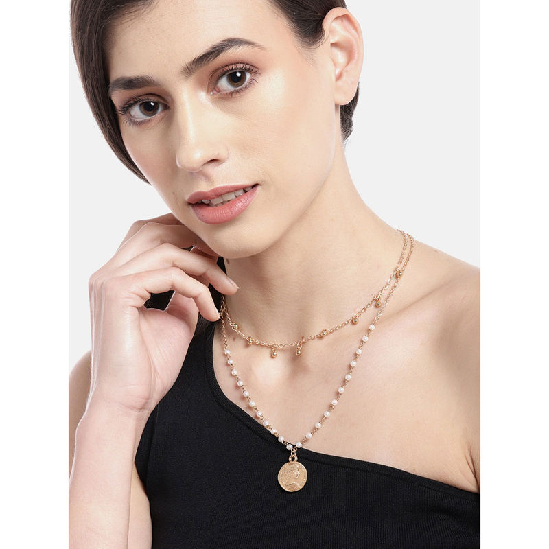 Buy Blueberry Coin Pendant Necklace Online