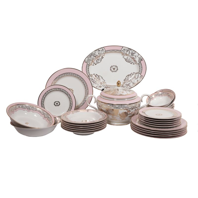 Buy HITKARI POTTERIES Mimosa Dinner Set 29Pc Online