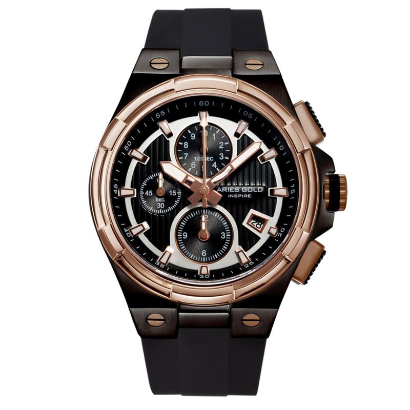 Buy Aries Gold King Chronograph Watch With Sapphire Glass For Men- G ...