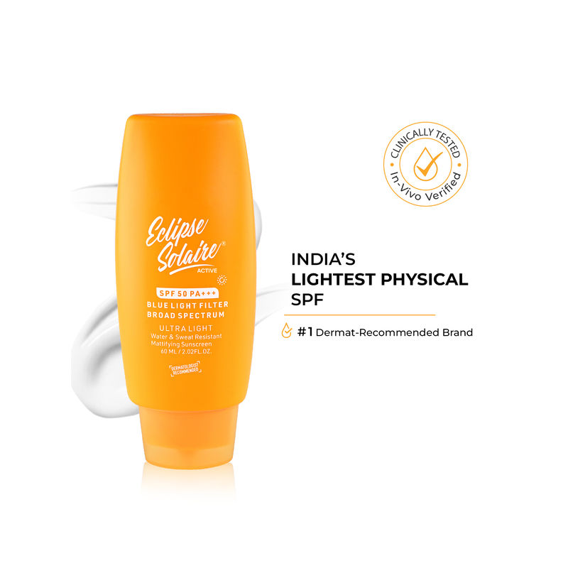 Buy Eclipse Solaire Active Sunscreen SPF 50 PA+++ for All Skin Types ...