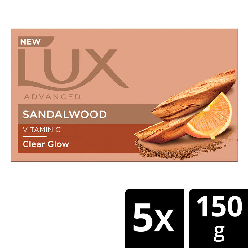 Buy Lux Advanced Sandalwood With Vitamin C Bath Soap Online