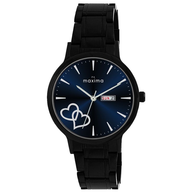 Buy PA Maxima Women 67193CMLB Navy Blue Dial Analog Watch (S) Online