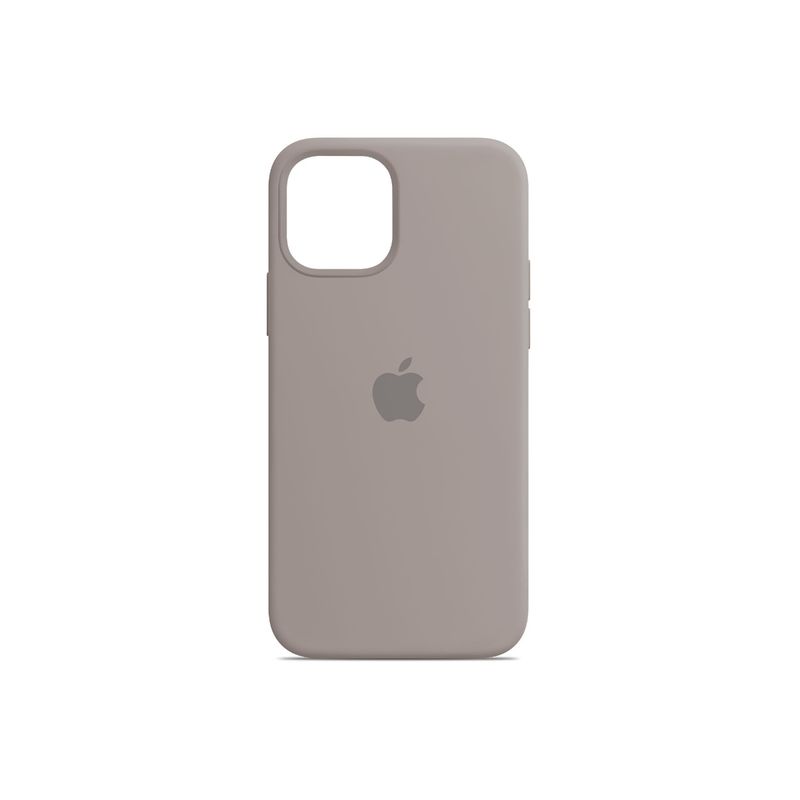 Buy Treemoda Light Grey Solid Silicone Apple iPhone 13 Back Case 6.1 ...