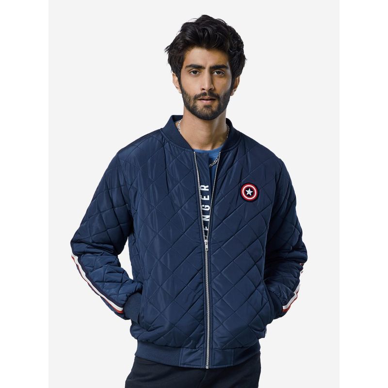 Buy The Souled Store Official Captain America Shield Puffer Jackets for ...