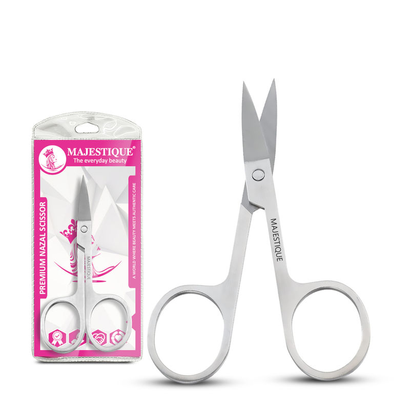 Buy Majestique Professional Pointed Small Scissor 100% Stainless Steel ...