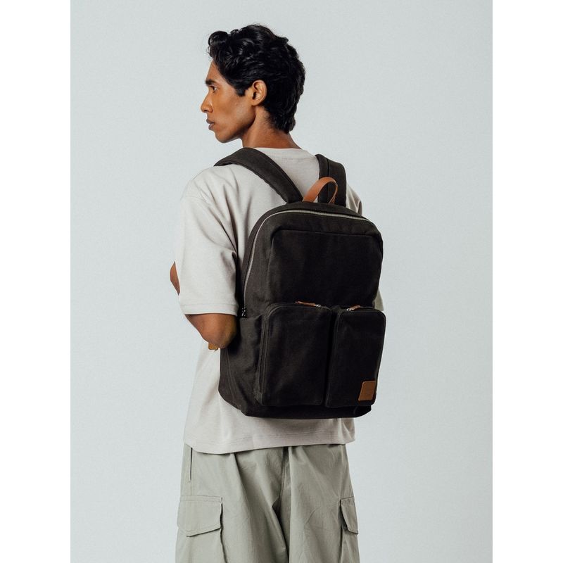 Buy DailyObjects Dark Brown Clove Field Backpack Online