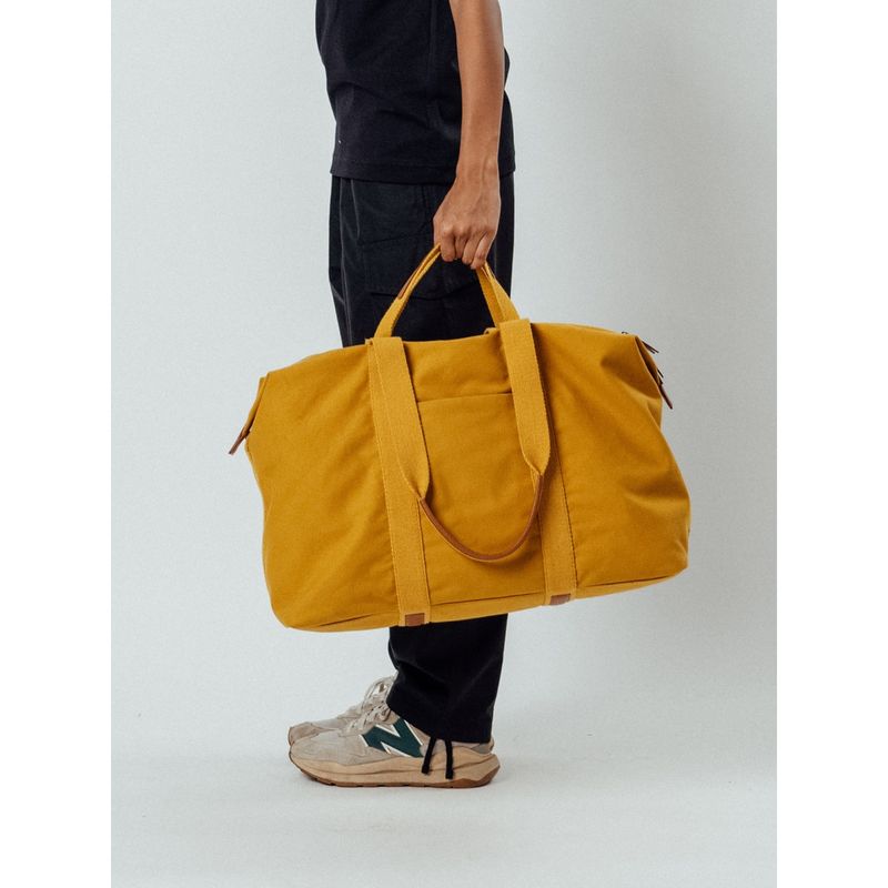 Buy DailyObjects Mustard Field Duffle Bag Online