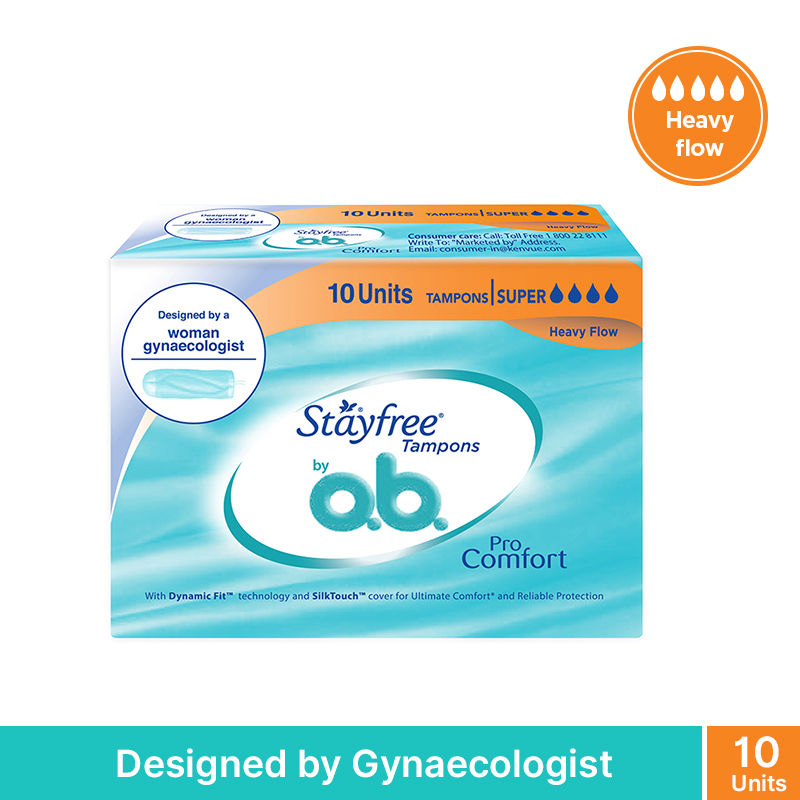 Buy Stayfree Tampons by O.B. - For Heavy Flow & Ultimate Comfort ...