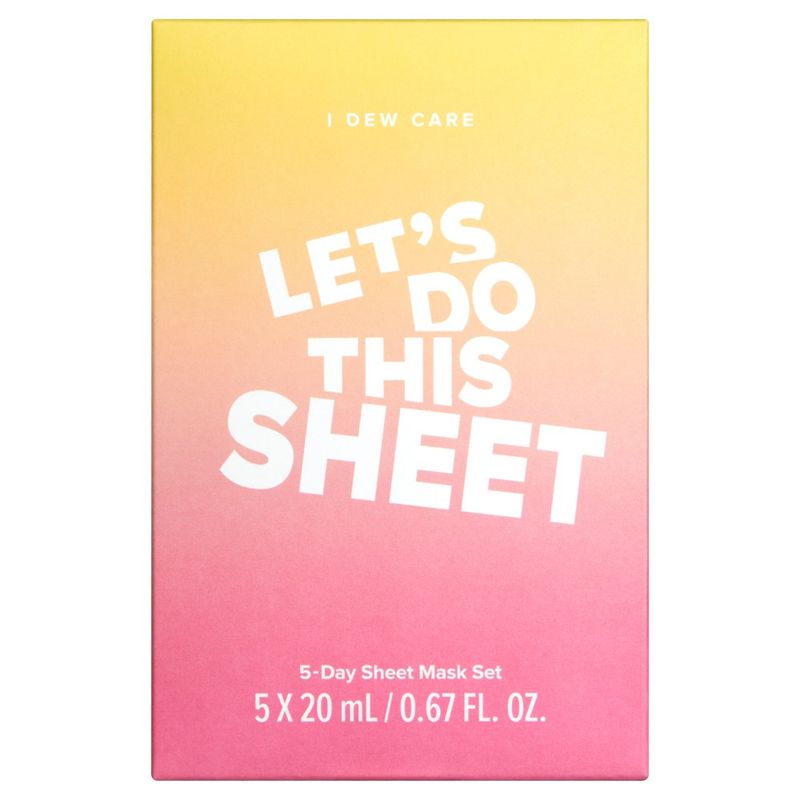 Buy I Dew Care Let'S Do This Sheet Online in UAE at Best Prices | Nysaa