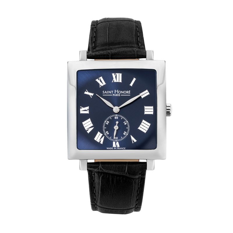 Buy Saint Honore Paris Carre Quartz Navy Blue Square Watch for Men - H ...