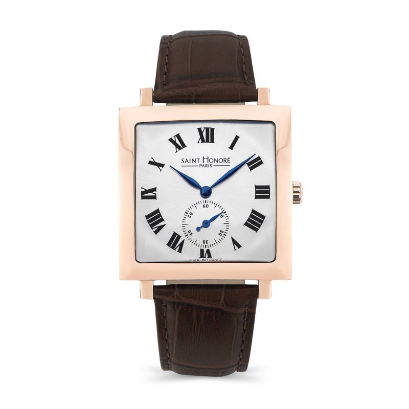 Buy Saint Honore Paris Carre Quartz White Square Watch for Men - H-Sh ...