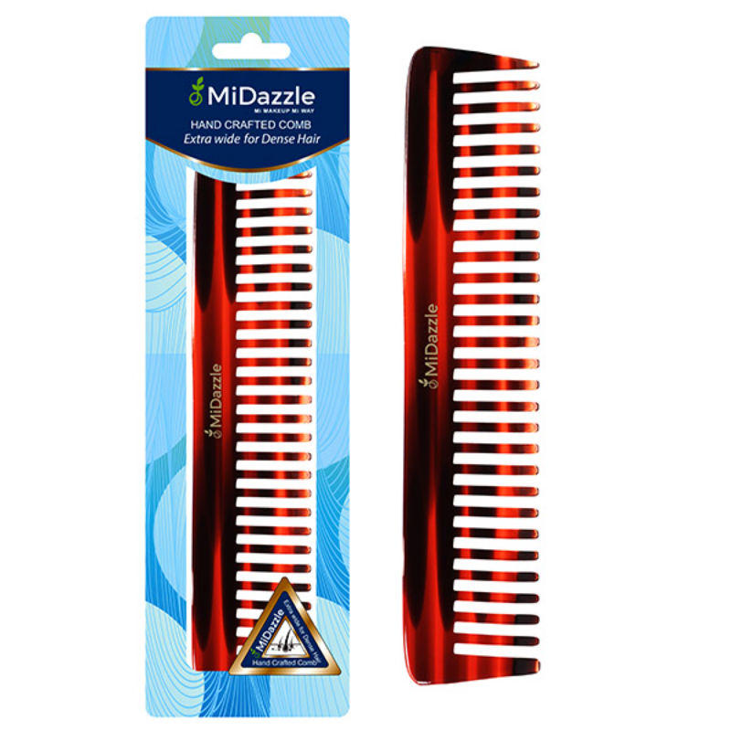 Buy MiDazzle Hand Crafted Hair Comb Anti Static Frizz Control Smooth ...