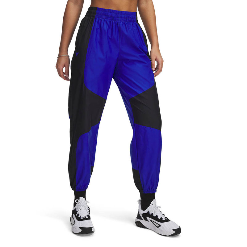 Buy Under Armour Women Black Project Rock Joggers Online