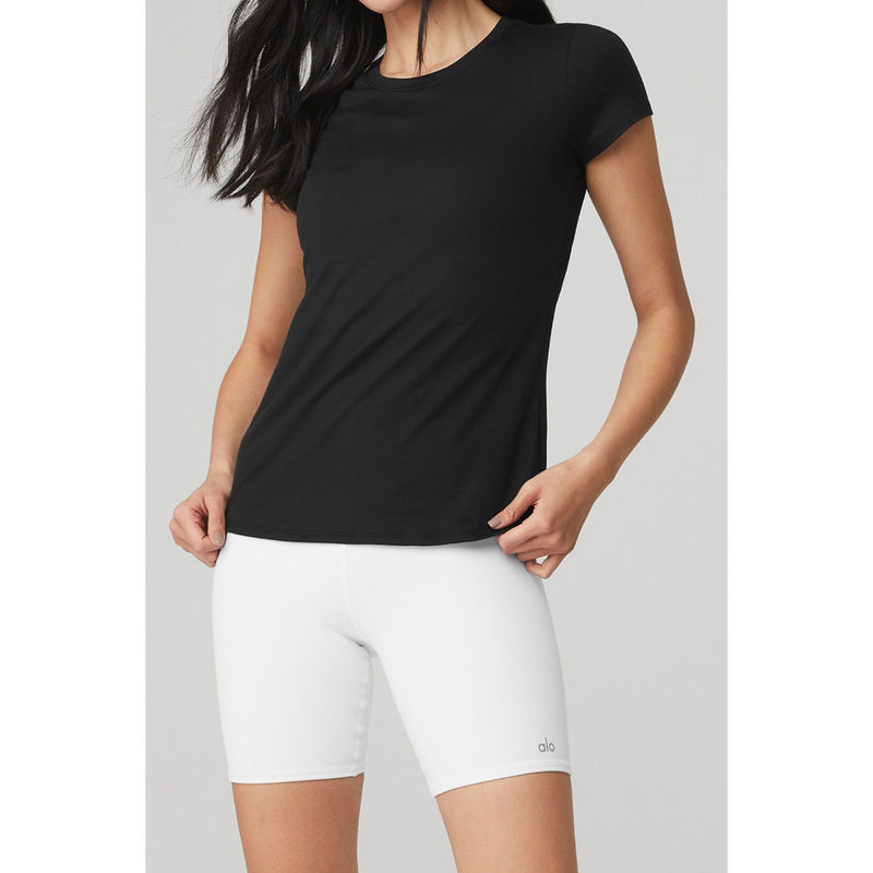 Buy alo Soft Finesse Tee Black Online