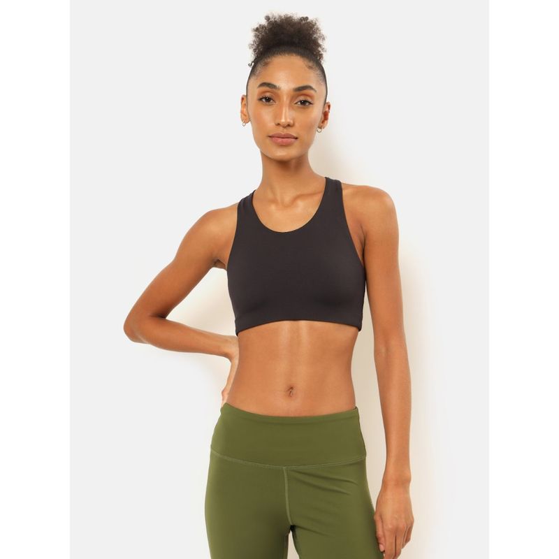 Buy Cultsport Essential Racerback Polyester Sports Bra Online