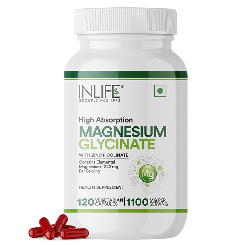 Buy Inlife Magnesium Glycinate Supplement With Zinc Picolinate Online