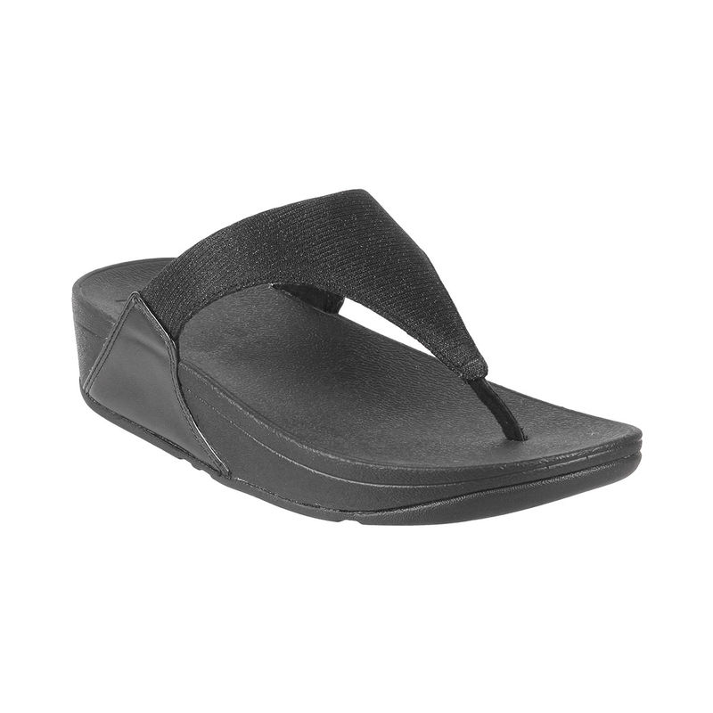 Buy Fitflop Black Synthetic Women Sandals Online