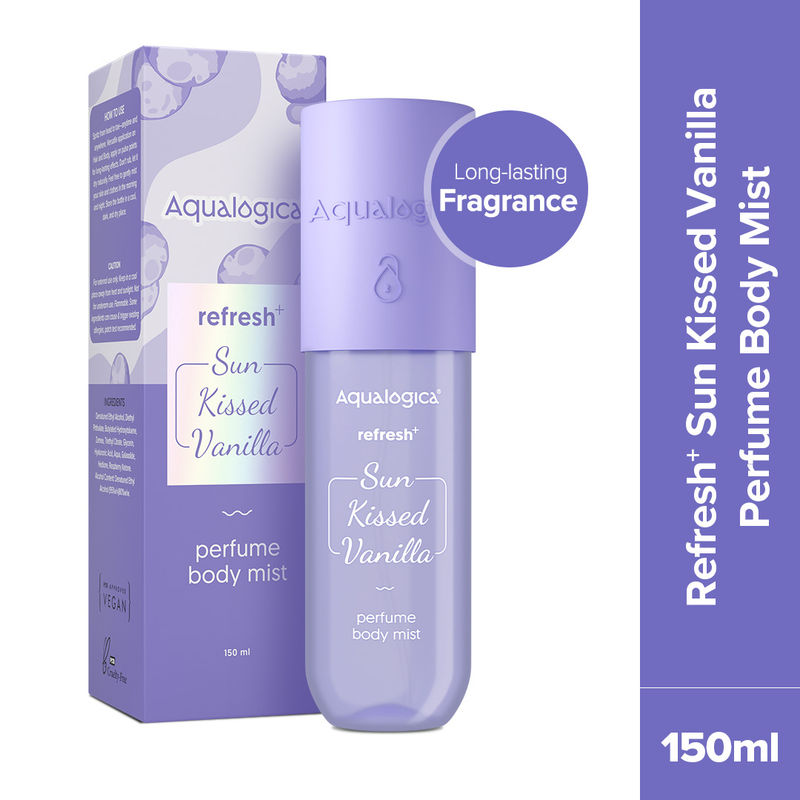 Buy Aqualogica Refresh & Sun Kissed Vanilla Perfume Body Mist Online