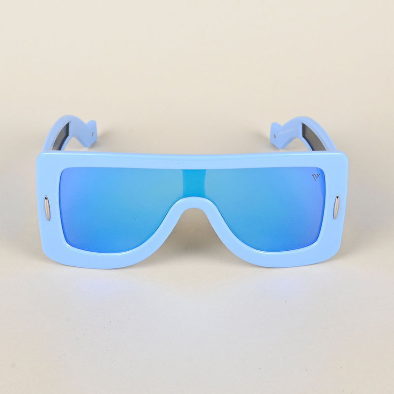 Buy Voyage UV Protected Sunglasses for Men & Women Sky Blue Lens & Sky ...