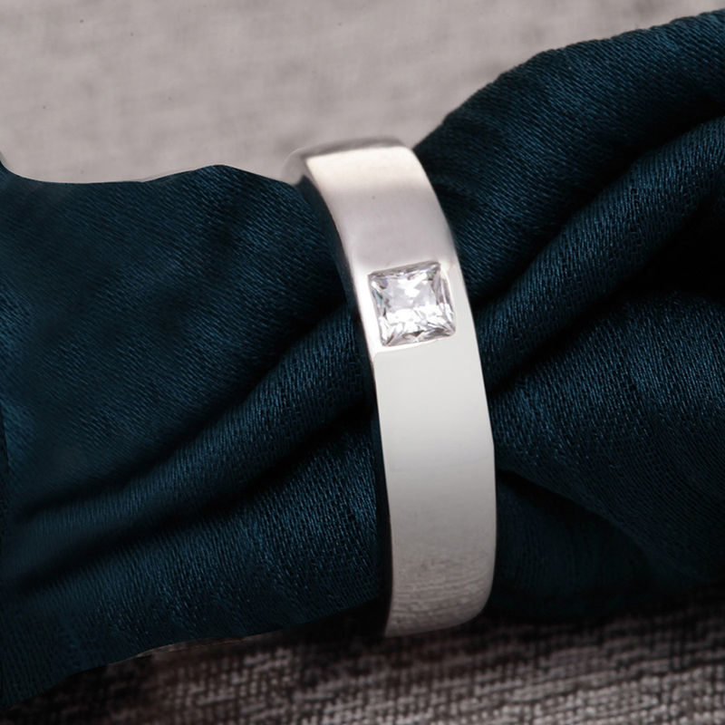 Buy CLARA Pure 925 Sterling Silver Franco Adjustable Ring Gift for ...