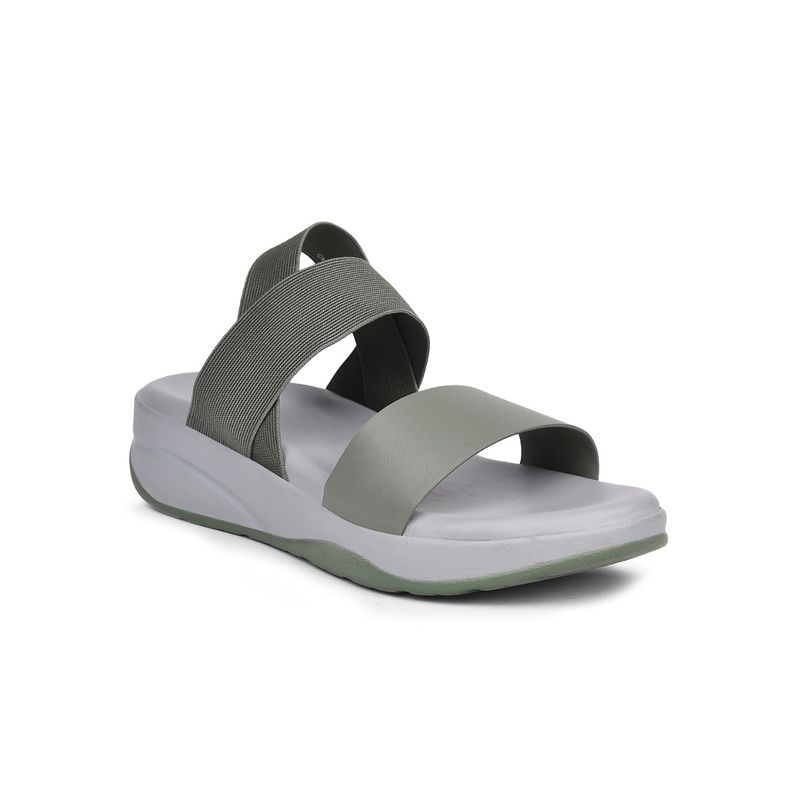 Buy Bata Women Green Sandals Online