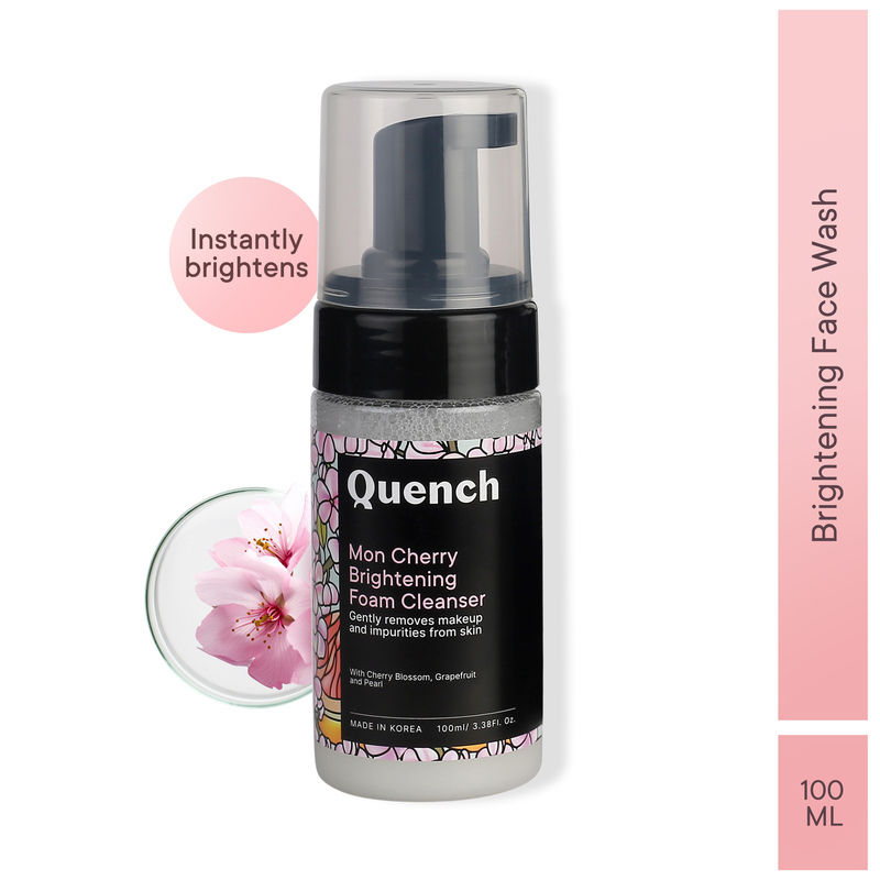 Buy Quench Cherry Blossom Face Wash with Pearl Extracts For Radiant ...