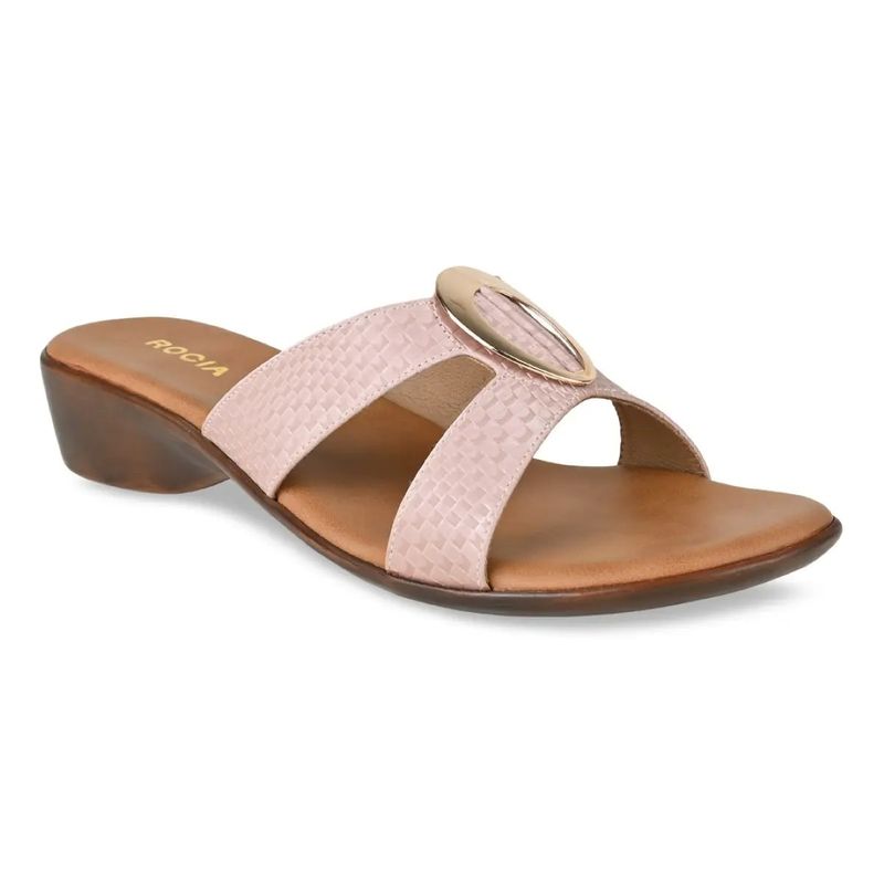 Buy ROCIA Pink Women Textured Flats Online