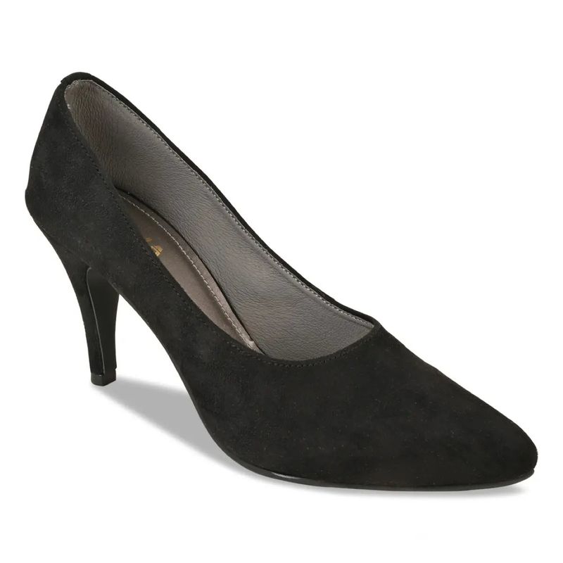 Buy ROCIA Black Women Glittered High Heeled Pumps Online