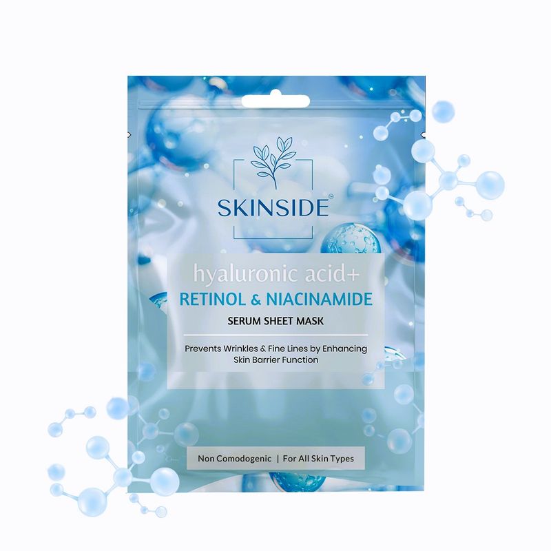 Buy SKINSIDE Serum Sheet Mask With Hyaluronic Acid Online