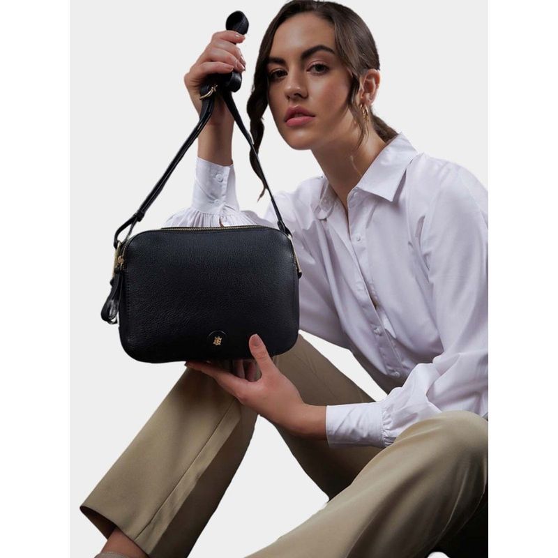 Buy Tortoise Ellena The Sling Bag - Black Online