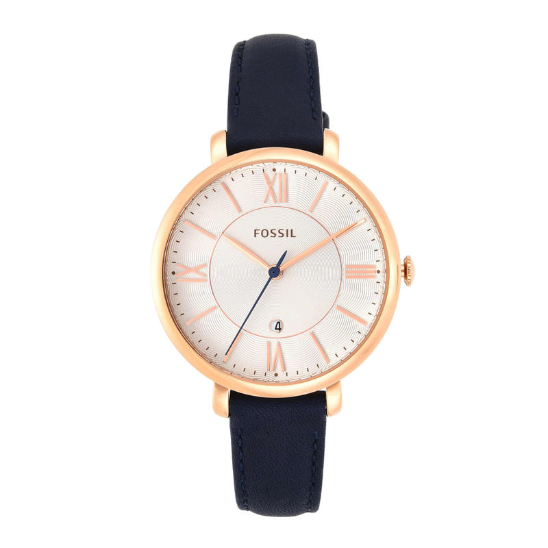 Buy Fossil Jacqueline Blue Watch ES3843 For Women Online