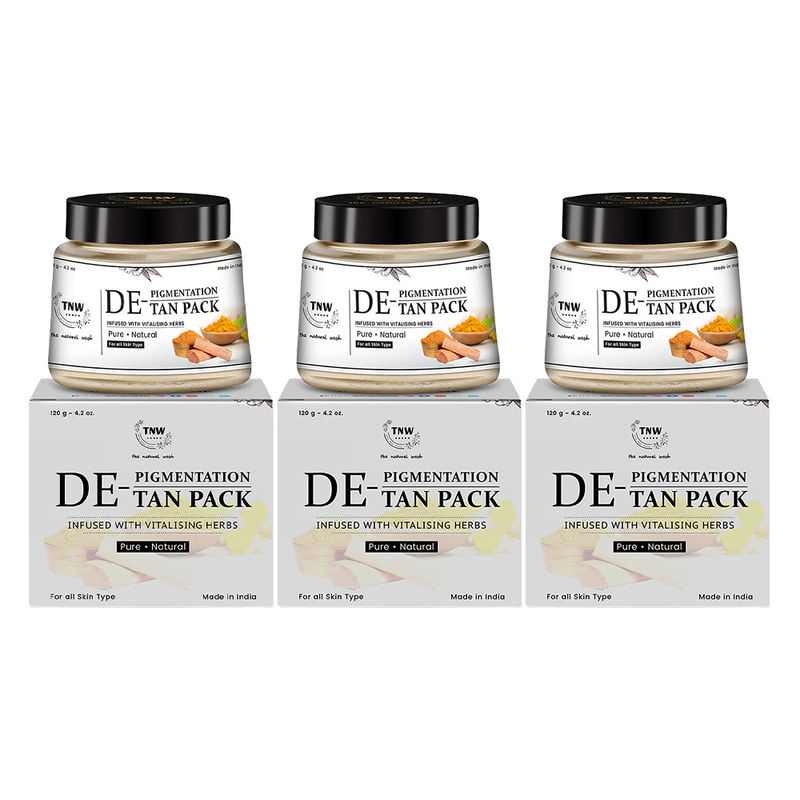 Buy TNW The Natural Wash De-Tan & D-Pigmentation Face Pack to Remove ...