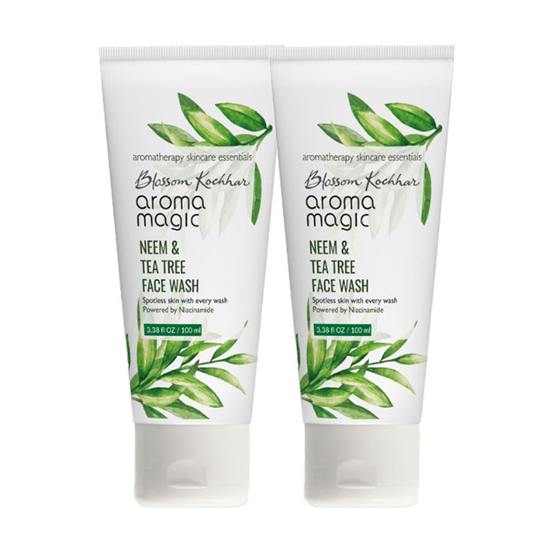 Buy Aroma Magic Neem-Tea Tree Niacinamide Face Wash - Pack Of 2 Online