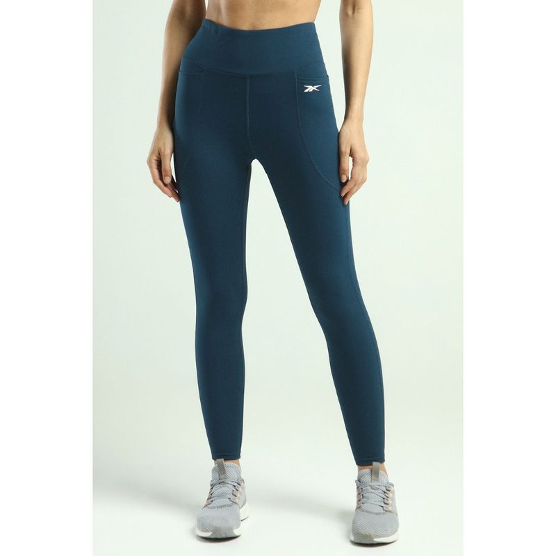 Buy Reebok Women Blue Tights Online