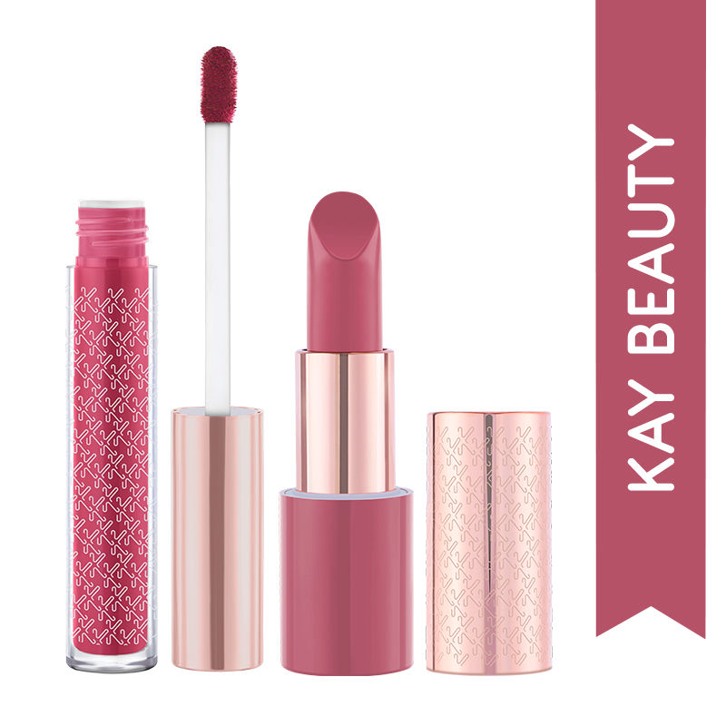 Buy Kay Beauty Liquid Lipstick And Bullet Lipstick Combo Online