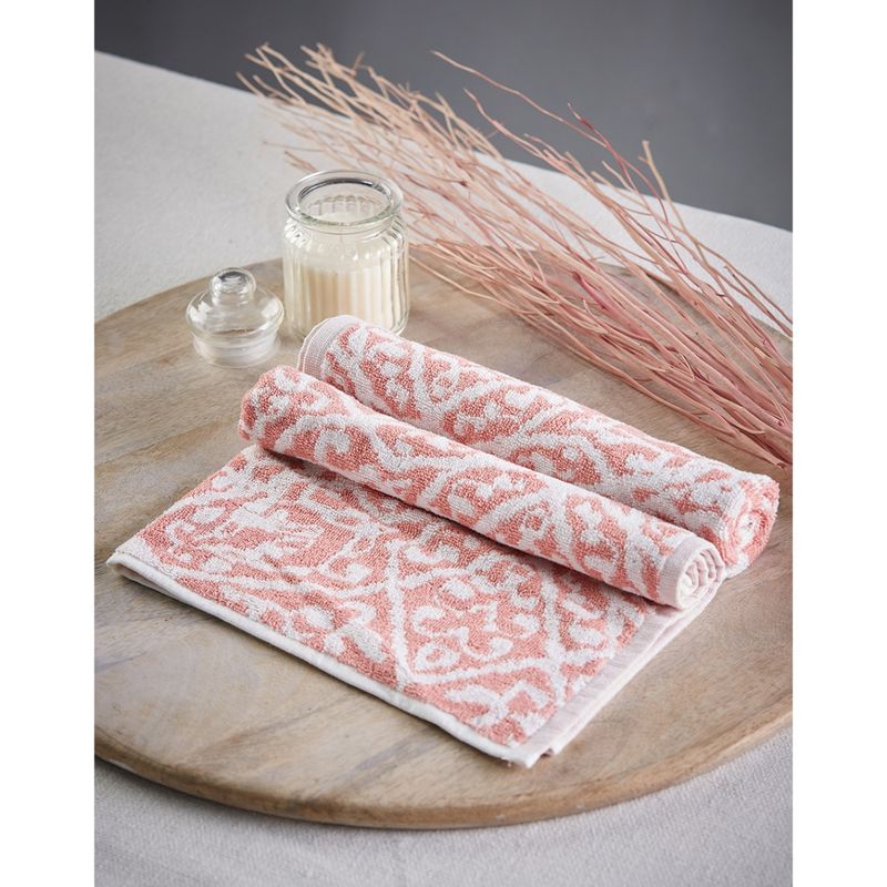 Buy Fabindia Pink Shia Cotton Towel Online