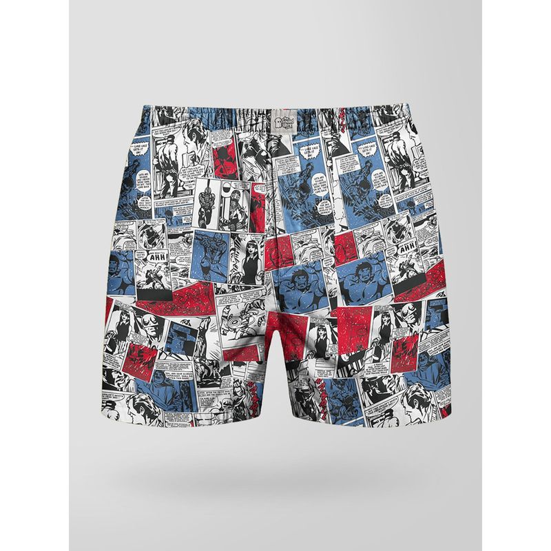 Buy The Souled Store Marvel Comic Strip Boxers Multi-Color Multi-Color ...