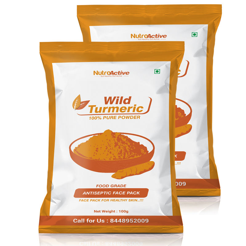 Buy NutroActive Wild Turmeric Powder (Pack of 2) Online