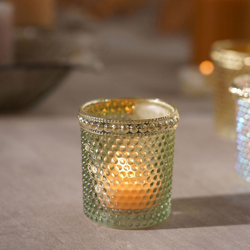 Buy Pure Home + Living Springer Green Votive Holder (Set of 6) Online