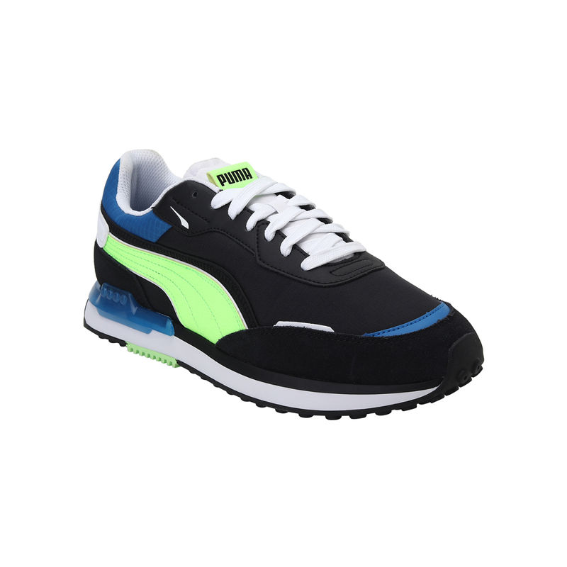 Buy Puma City Rider Electric Unisex Black Casual Sneakers Online