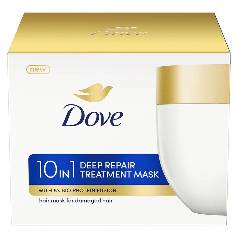 Buy Dove 10 In 1 Deep Repair Treatment Hair Mask For Dry & Frizzy Hair ...